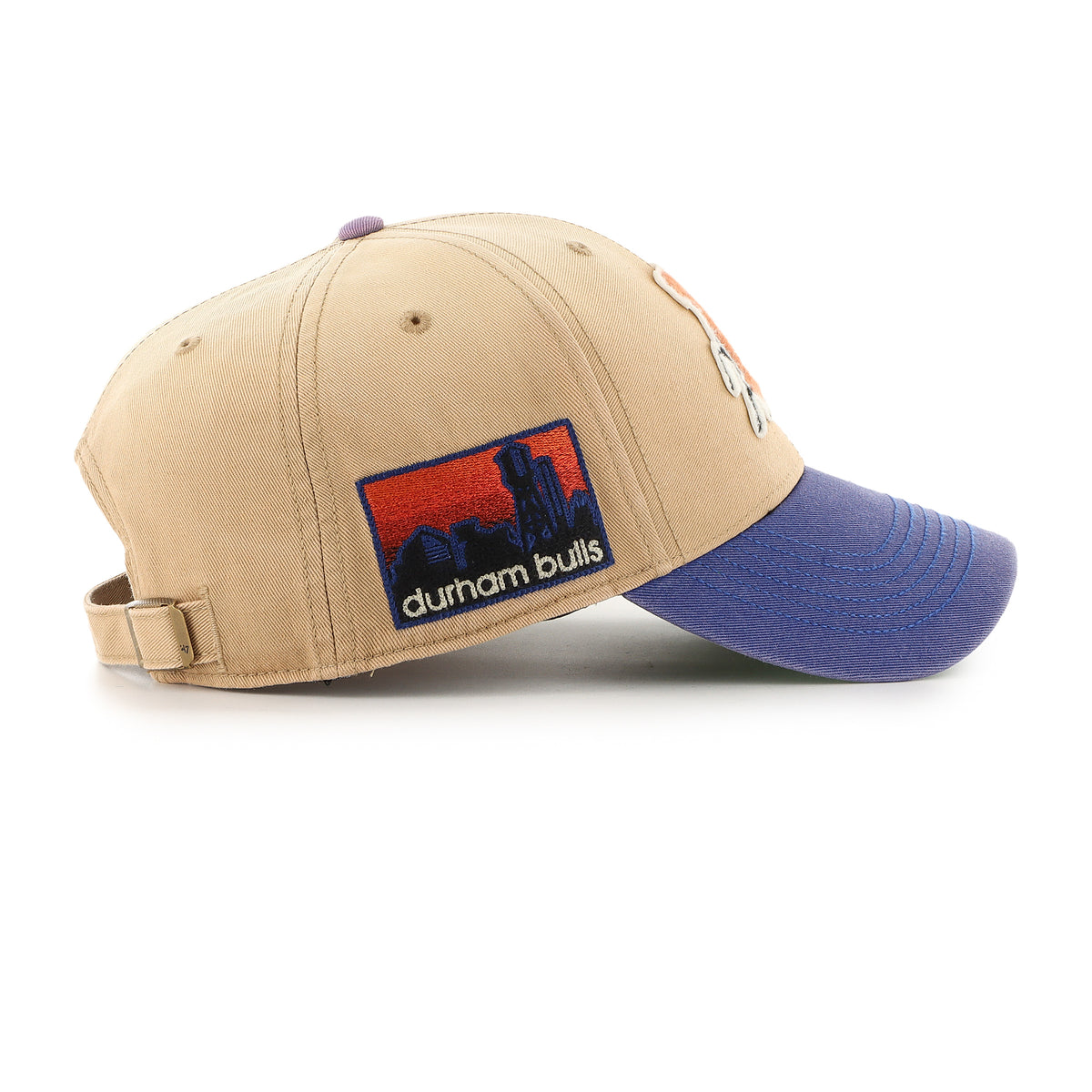Durham Bulls 47 Brand Khaki Dusted Sedgwick MVP hat – Durham Bulls ...