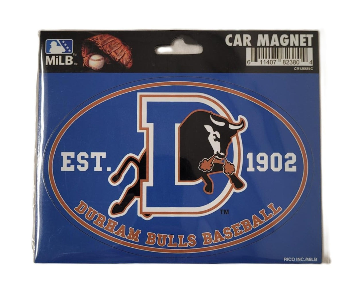 Durham Bulls Established Car Magnet – Durham Bulls Official Store