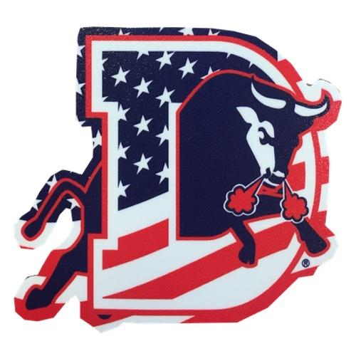 Durham Bulls American Flag D Logo Decal – Durham Bulls Official Store